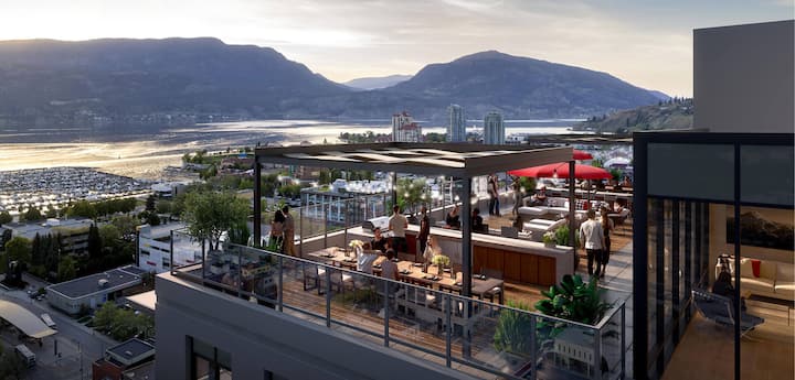 Sub-penthouse Condo In Downtown Kelowna - Kelowna