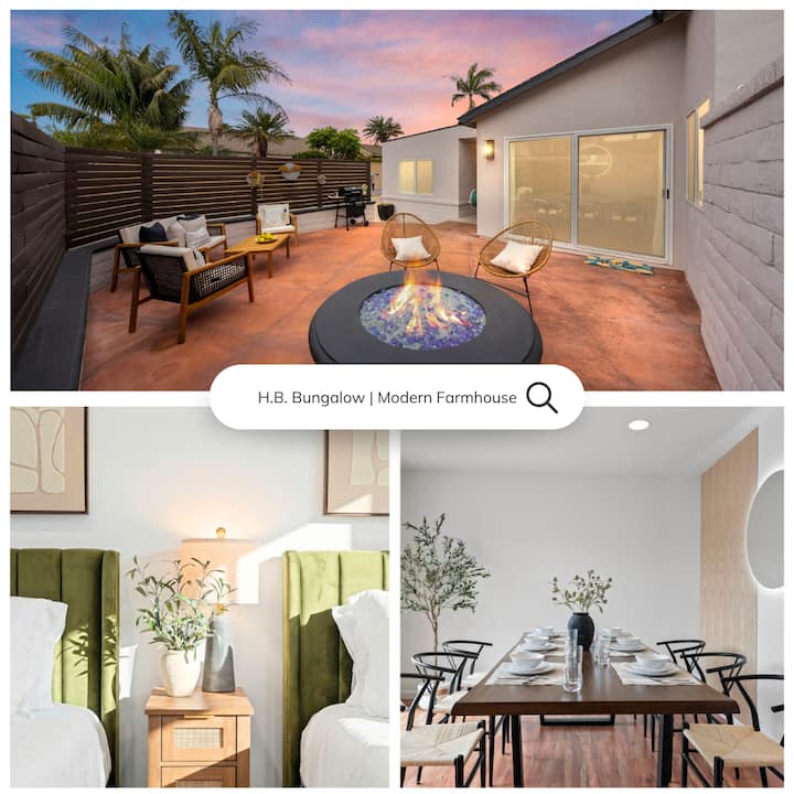 Boho Modern Farmhouse | H.b. Traveler's Getaway - Huntington Beach