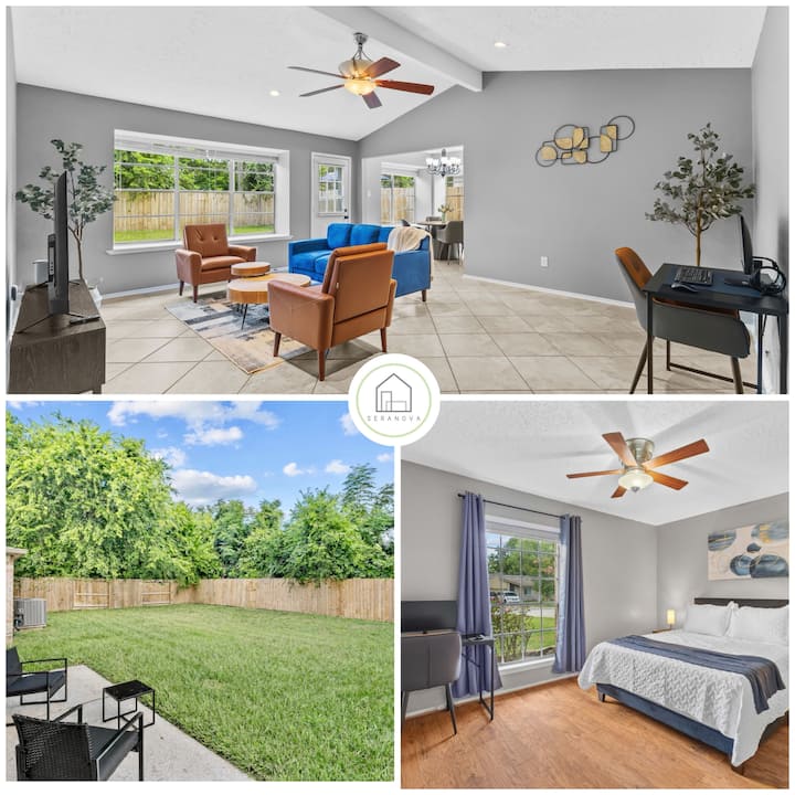 Nw Houston | 30+days Stay | Pet-friendly | Clean + - Houston, TX