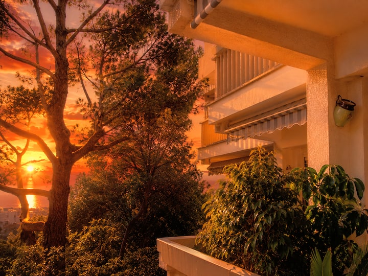 Luxe 130m²! A/c, Terrasse, Piscine, Plage, 3c/3s - Cannes