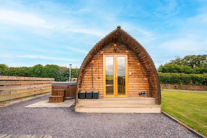 Cosy En-suite Pod With Hot Tub 6 - Wales