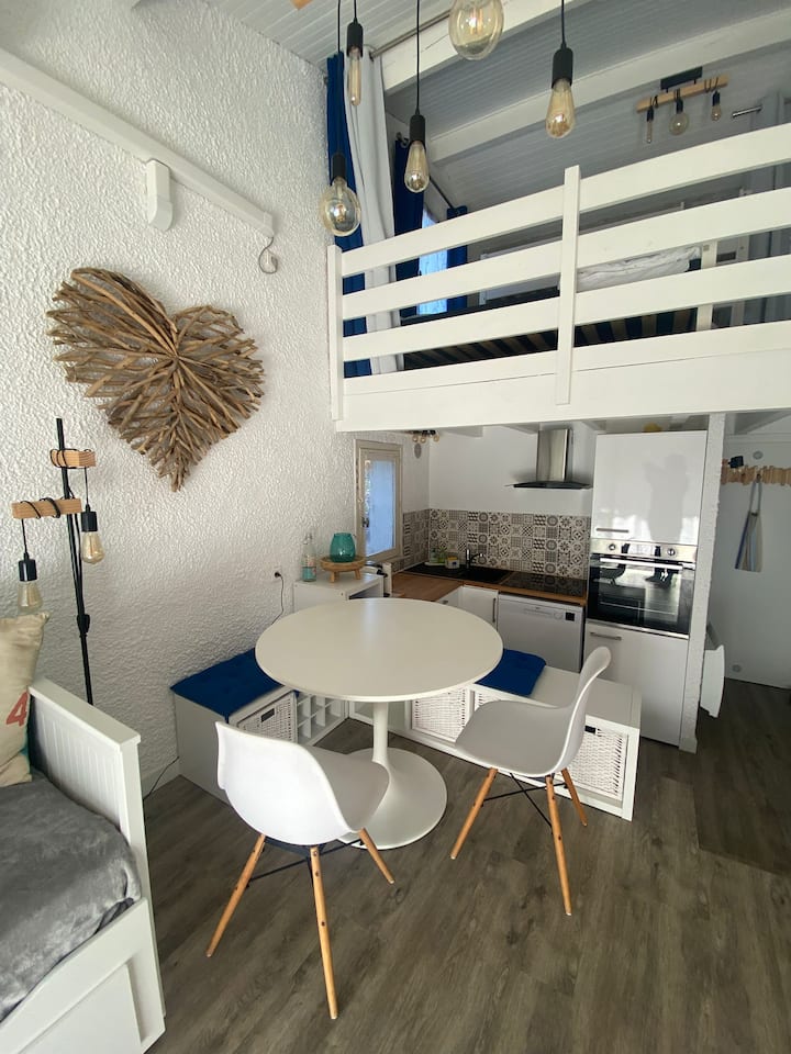 Petite Maison à 300m De La Plage Avec Jardinet - Mimizan