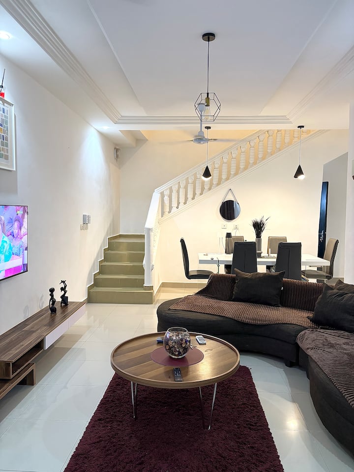 Duplex Lumineux – F3 Lave-linge Fibre Haut Débit ! - Bénin