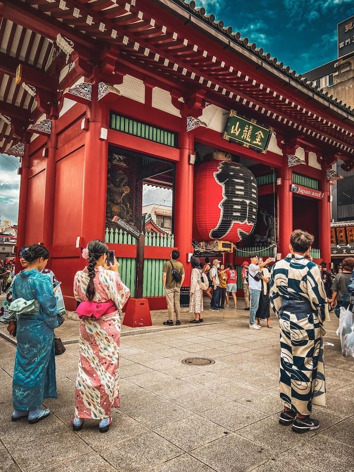 Aoi House  浅草寺歩行三分钟，成田、羽田机场直达，日式一户建，大露台，3室2卫1客厅1厨房 - Ueno
