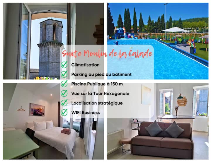 Suite Moulin De La Calade•vue Tour •Clim •Provence - Le Luc