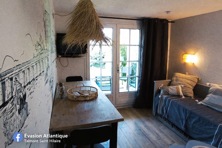 Joli Appartement Cosy Avec Piscine Et Activités - Talmont-Saint-Hilaire