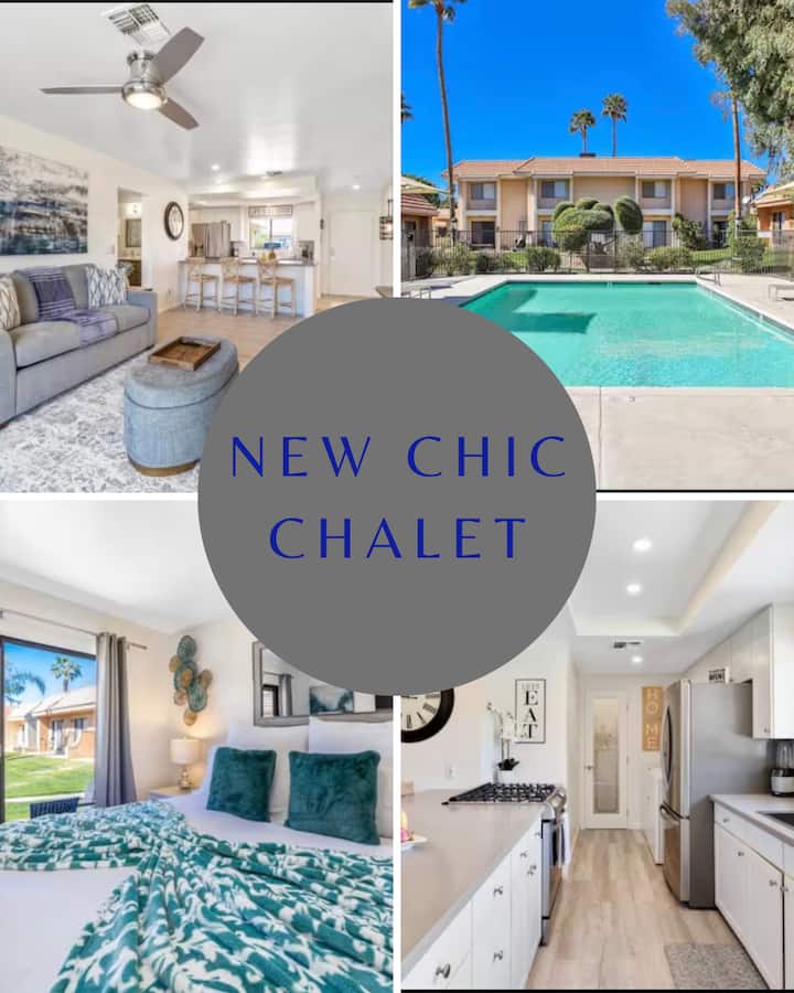 *New Chic Chalet” Cute 1 Bedroom 1 Bath - Sleeps 2 - Palm Desert, CA