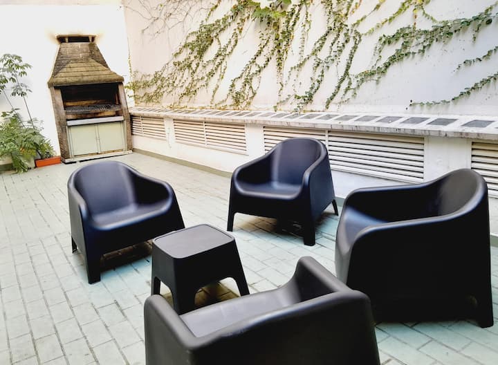 3br In Palermo Soho | Huge Private Patio & Grill - Buenos Aires