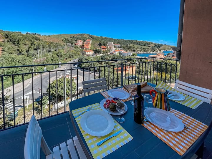 Appart à Banyuls, Vue Mer - Banyuls-sur-Mer