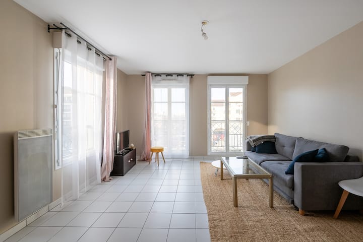 T3 Familial 6p | Rer A à 2 Min | Disneyland 10 Min - Bussy-Saint-Georges