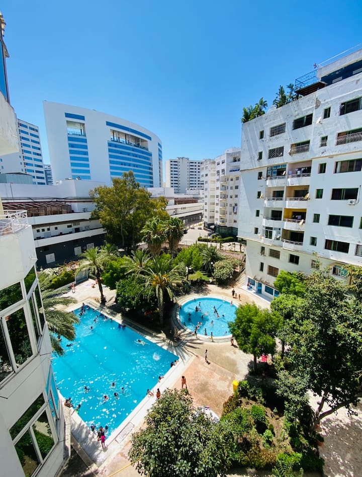 Appartement Duplex Au Corniche à 1 Min De La Plage - Tanger
