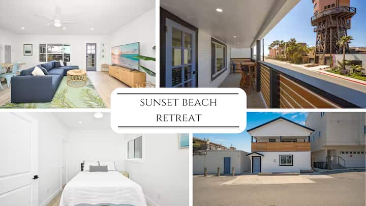 Sunset Beach Retreat Next To Water Tower And Ocean - Huntington Beach, CA