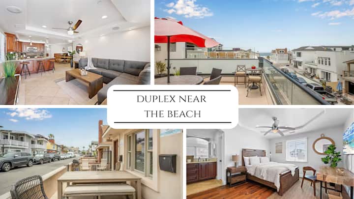 Gorgeous And Modern Duplex Near The Beach! - Newport Beach, CA