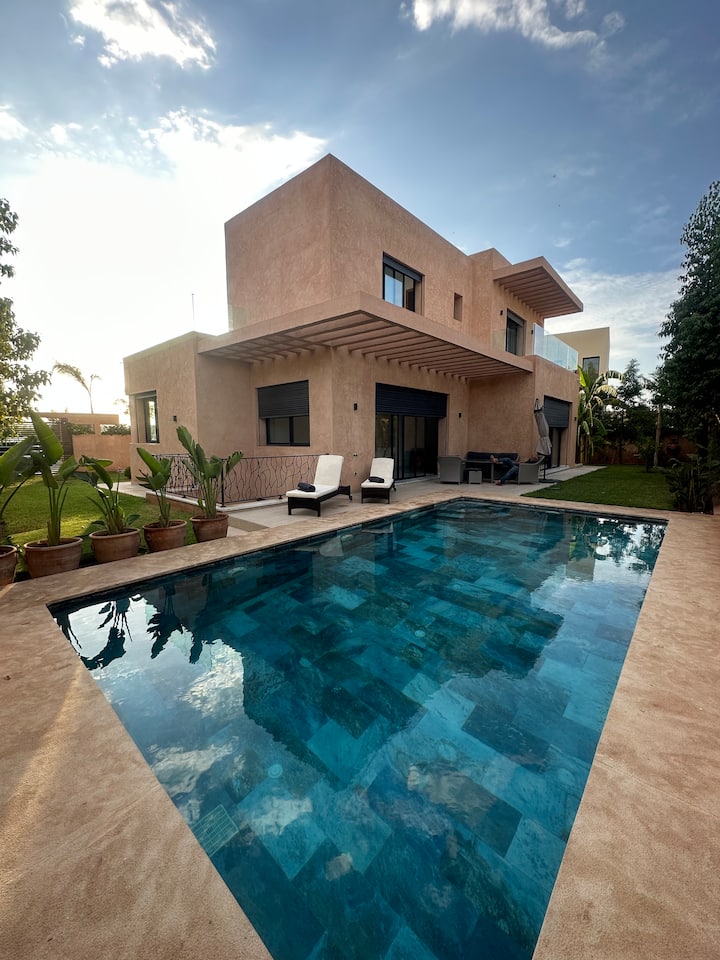 Luxueuse Villa Au Golf Amelkis - 6 Chambres - Marrakech