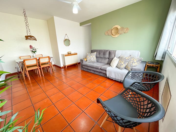 Apê D’encanto | Próx Praia • Garagem + Wi-fi 300m - Guarujá