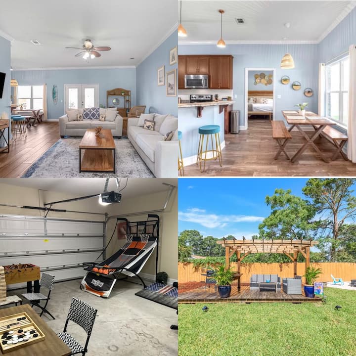 The Boho: Quiet Home W/ Spacious Yard! No Pet Fee! - 納瓦爾
