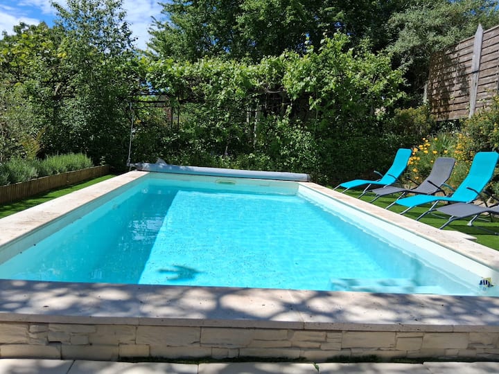 Maison Piscine Et Jardin Arboré, Périgueux à 5 Mns - Périgueux