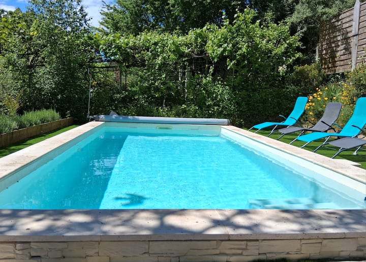 Maison Piscine Et Jardin Arboré, Périgueux à 5 Mn - Périgueux