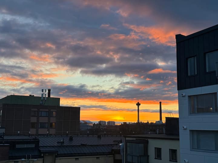 A Cozy And Sweet Home In Heart Of Tampere - 탐페레