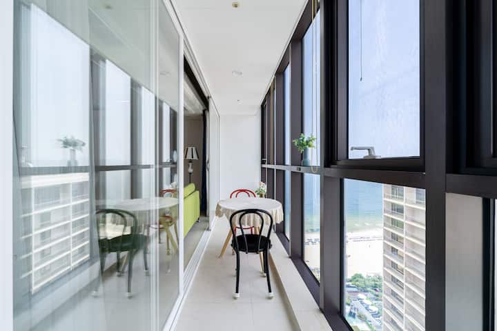 * Ocean View. 230m² *4br 2ba For Big Group&family. - Busan