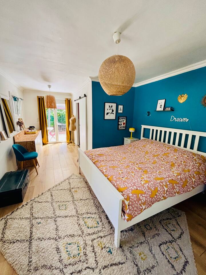 Chambre Salle D'eau Privée Et Accès Piscine - Castelnau-le-Lez