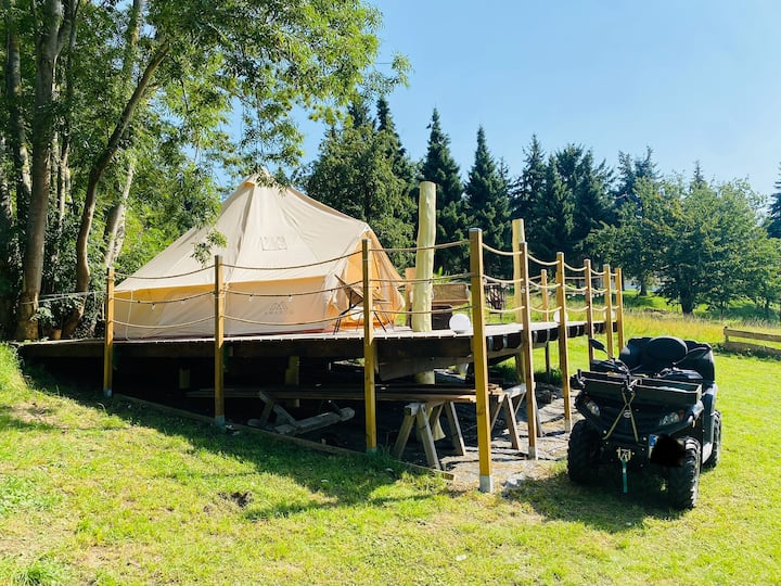 Glamping Im Bauernhofidyll Des Alten Pfarrguts - Riesa