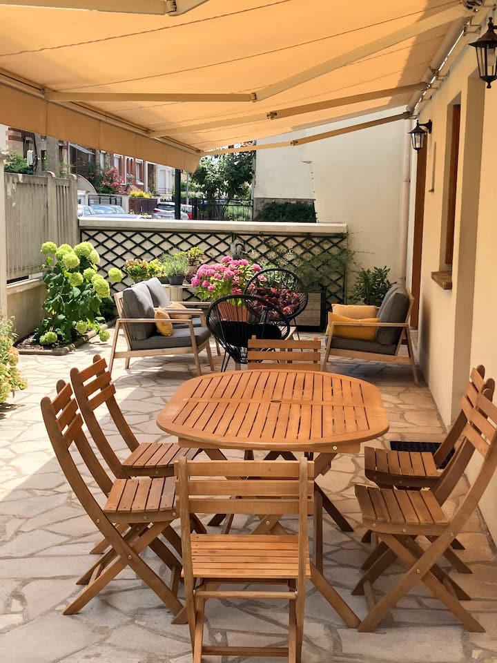 Maison Cosy 8 Pers à 20 Mn De Paris /Aéroport Cdg - 邦迪