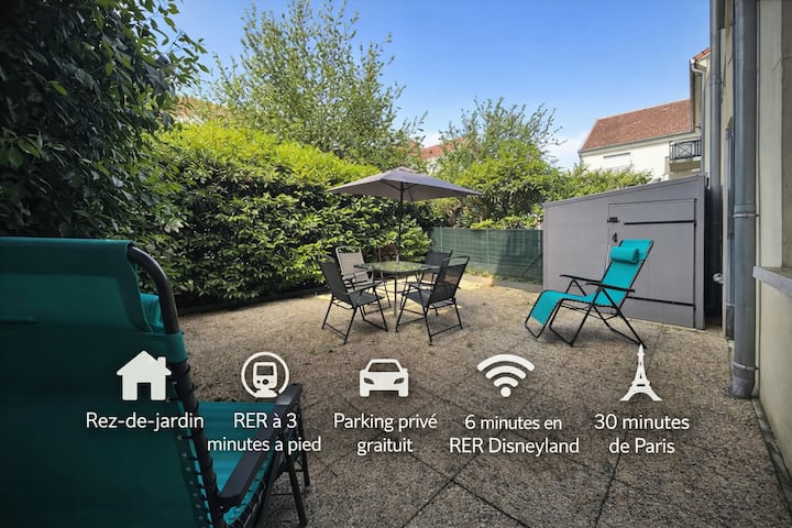 T2 Jardin Disney Paris 6 Min - Bussy-Saint-Georges