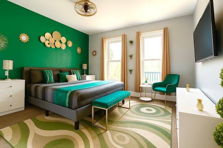 Tremont Emerald | 1br W/ Hot Tub • 6 Min Downtown• - 克里夫蘭