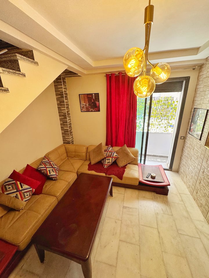 Elegant Duplex Near Beach & Pool - Mohammédia