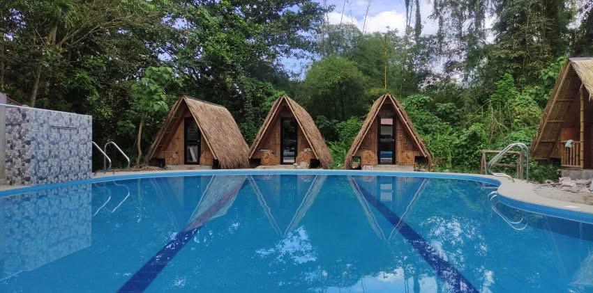 Native Villa 2 (Fan only) at Serenity Cove Resort - Cabins for Rent in ...