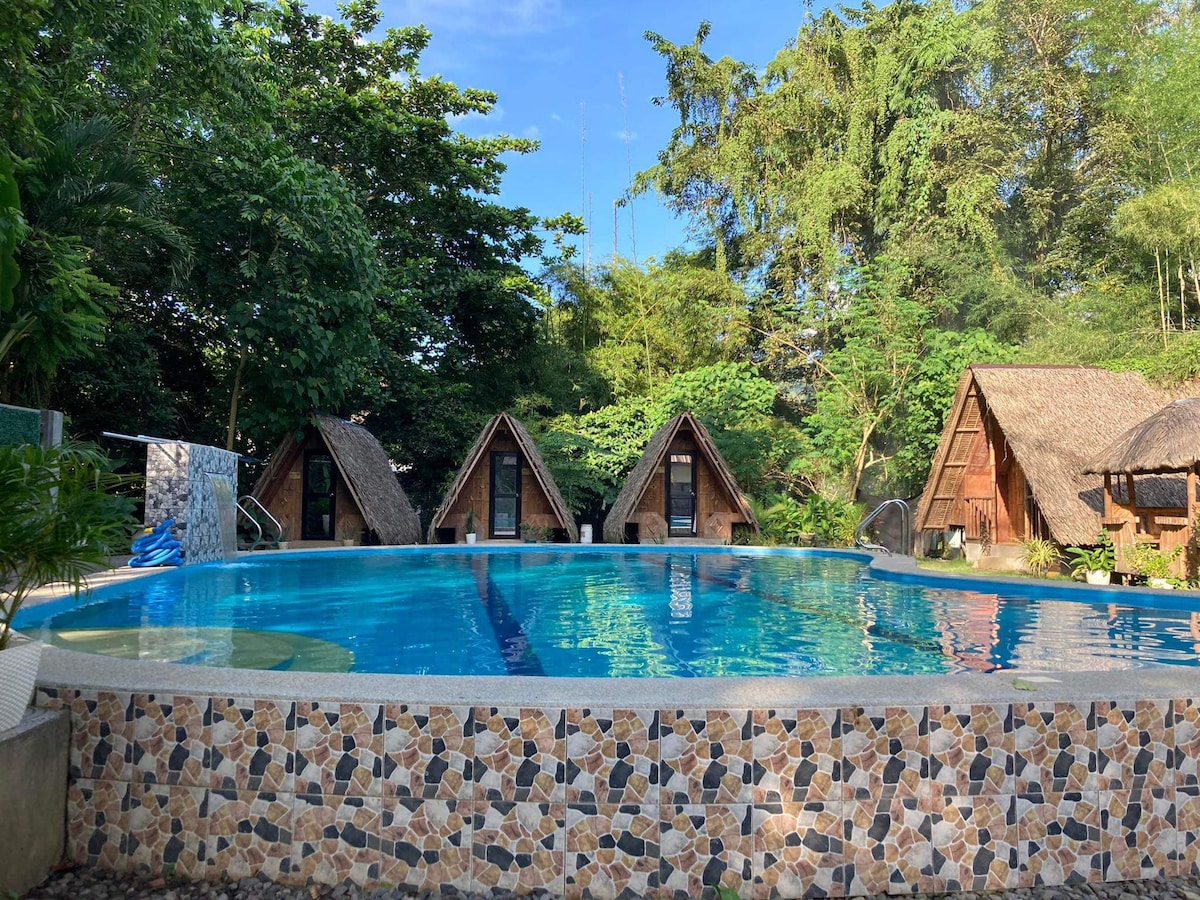 Native Villa 3 (w/ AC) at Serenity Cove Resort - Cabins for Rent in ...