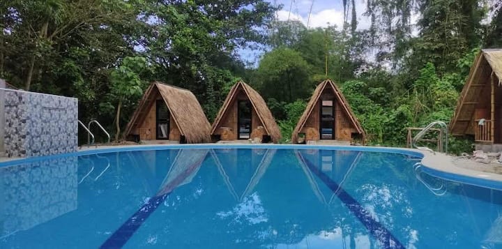 Native Villa 3 (W/ Ac) At Serenity Cove Resort - San Pablo City