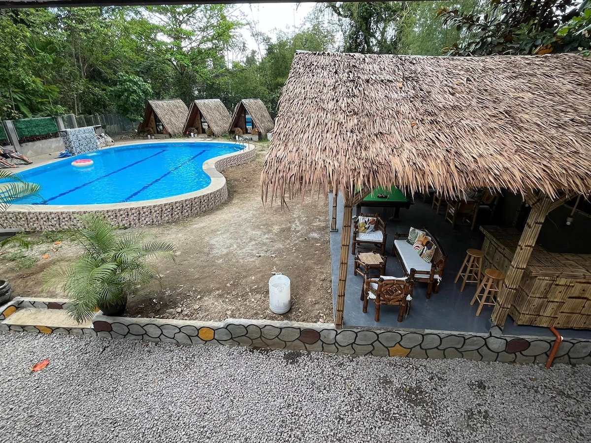Native Villa 3 (w/ AC) at Serenity Cove Resort - Cabins for Rent in ...
