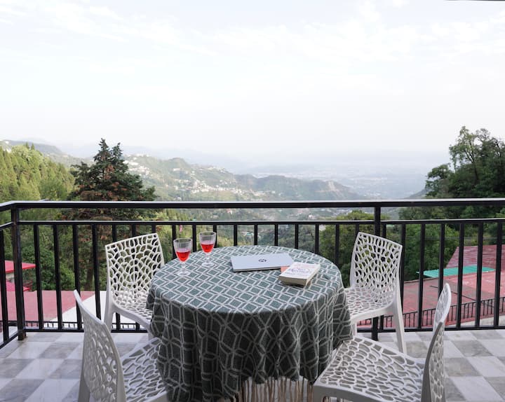 Home With Valley View |Near Mall Road |Pvt Balcony - Mussoorie