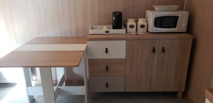 Studio Bois Grand Confort Proche Des Plages. - Port-Louis