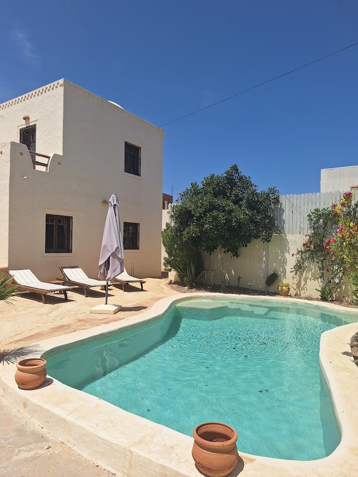 Magnifique Villa Avec Piscine Sans Vis à Vis - Midoun