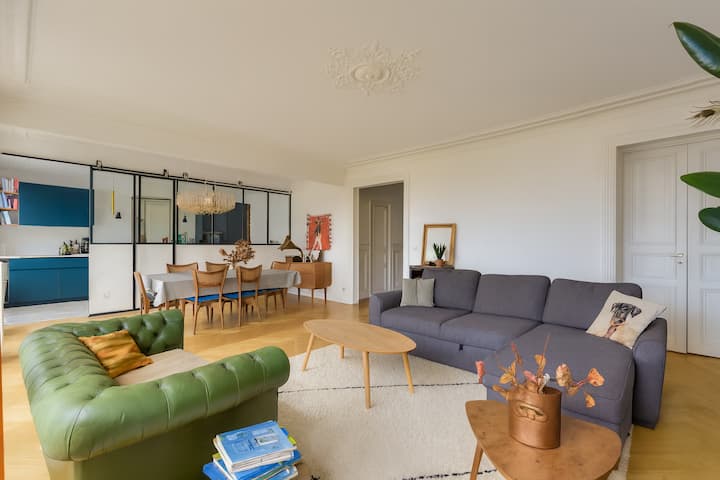 Grand Apt. Hypercentral De 5 Pièces Pour 7 Pers. - Paris