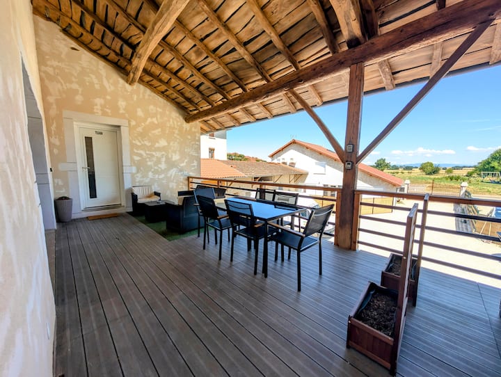 Appartement Lumineux Avec Terrasse*proche Cnpe* - Meximieux