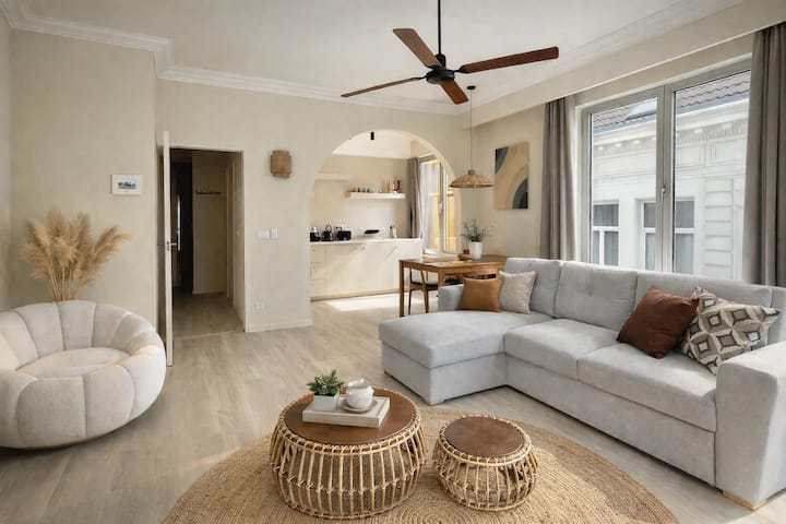 Japandi Loft Retreat In Historic Antwerp - Antwerp