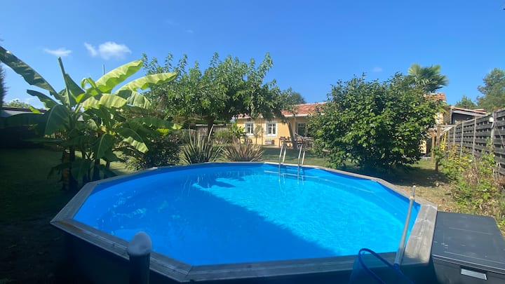 Maison Tout Confort Entre Océan Et Bassin - Le Porge