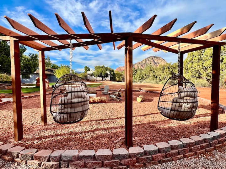 6bdrm + Yard Games + Fire Pit + Hot Tub - Sedona, AZ