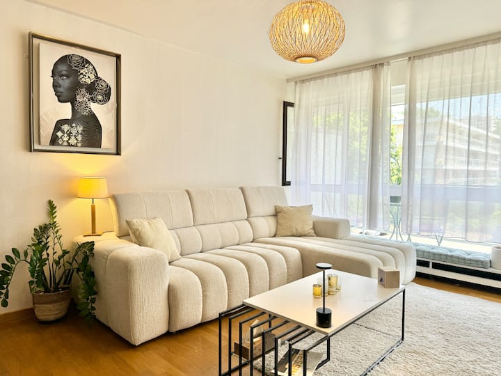 Appart 53m2 Cosy, Terrasse + Parking + Local Vélo - Metz