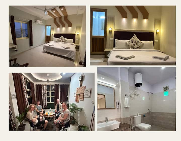 Deluxe Room With Terrace- 1.5 Km From Tajmahal - Agra