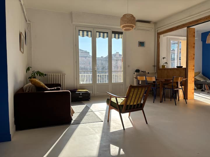 Appartement Spacieux 97m², Coté Vieux-port & Mucem - Marseille