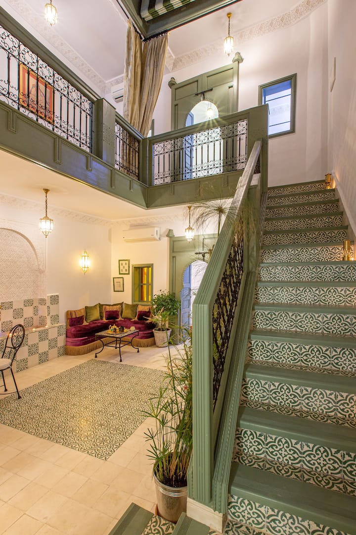 Rz22 |5 Min De Jemaa El Fna|4 Pers|rooftop|wifi Fo - Marrakech