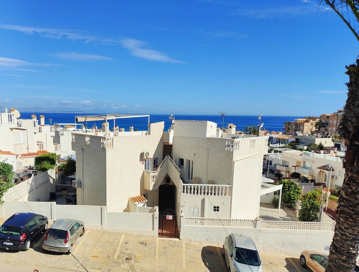 Sea View Balcon De Lomas La Mata Big Flat - Torrevieja