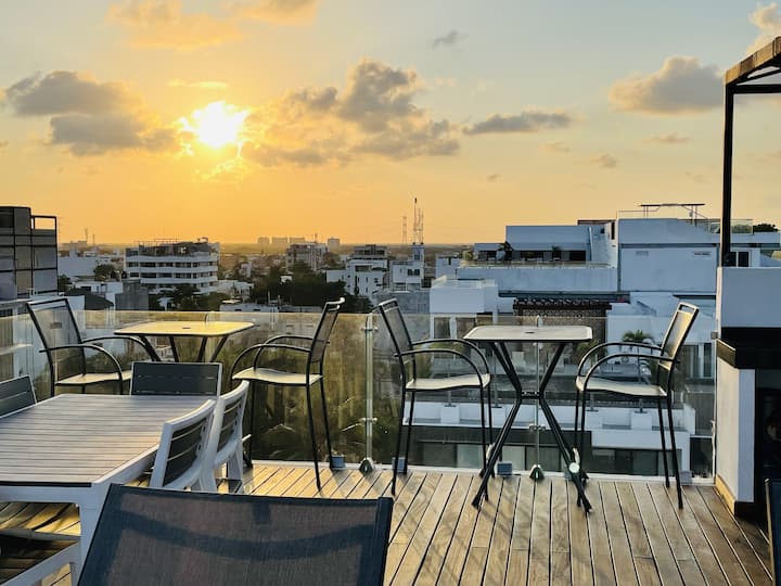 Dk Exclusive | Stunning Ocean View Near 5th Av - Playa del Carmen