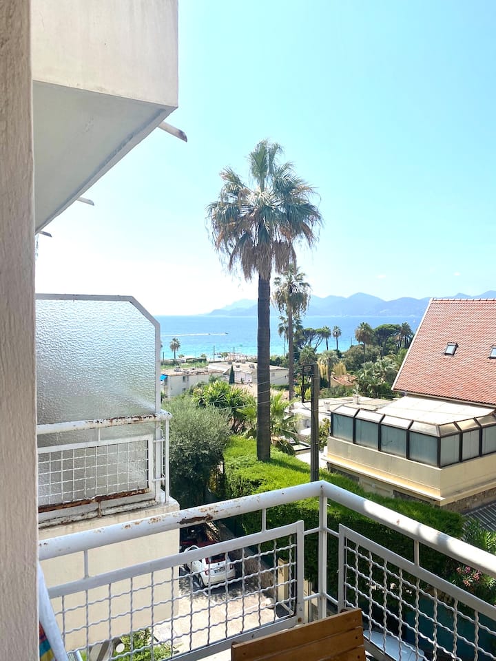Magnifique Appartement Plages Du Midi - Balcon - Cannes