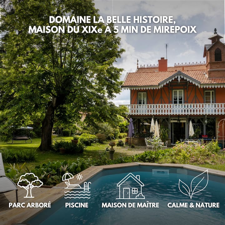 La Belle Histoire - Charme Xixe, 5 Mn De Mirepoix - Mirepoix